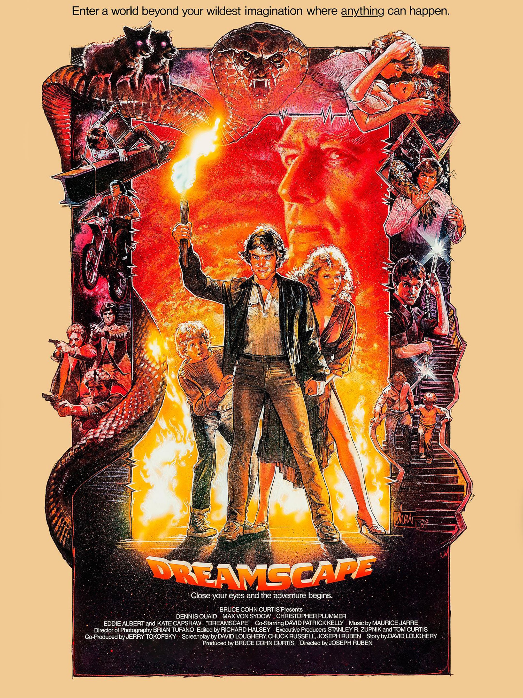 Dreamscape (1984): The Origin of Inception - Mikes Film Talk