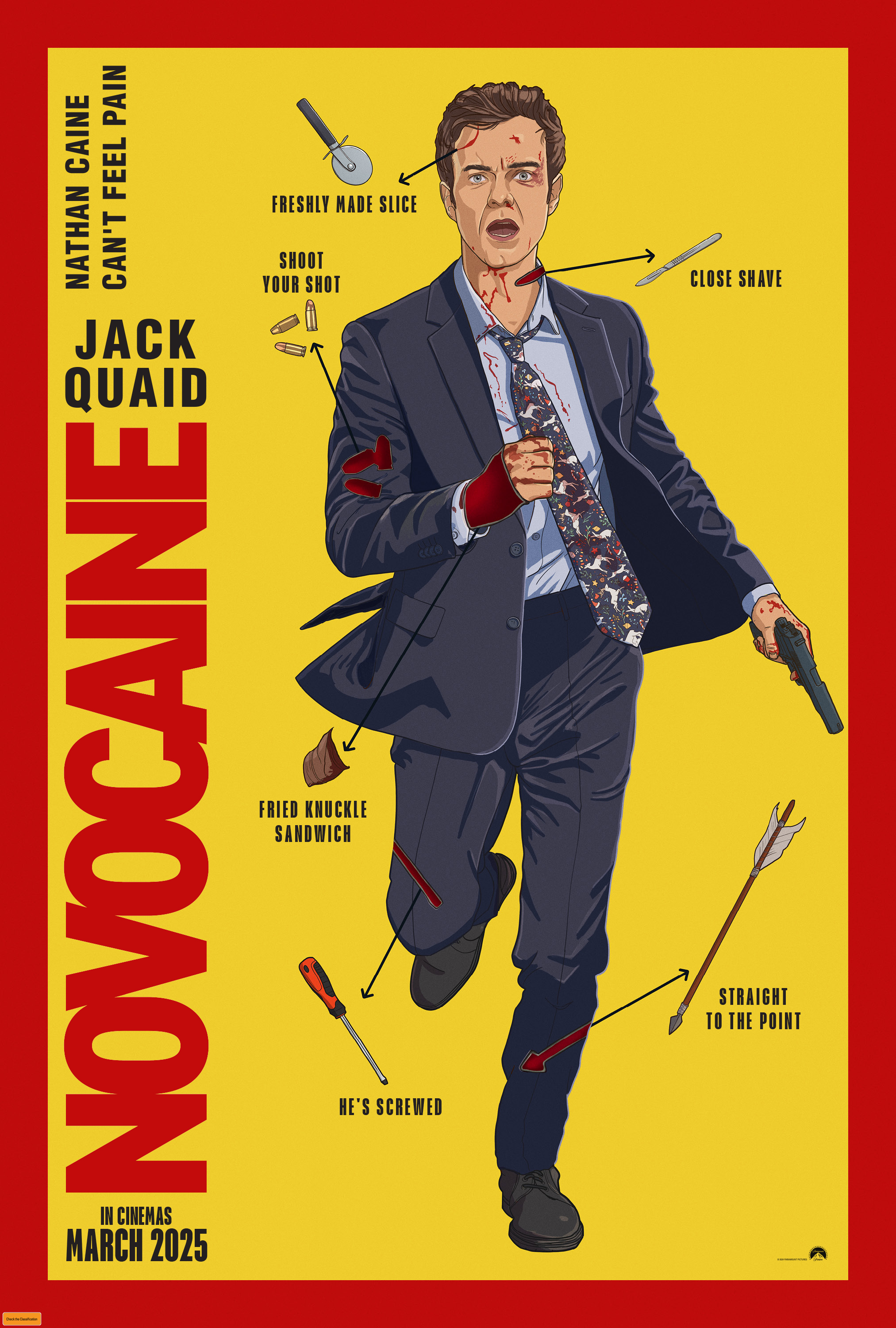 Novocaine (2025): A New Kind of Hero? - Mikes Film Talk